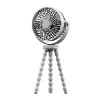 China Mini Cooling Fan for Baby Portable 3 Rotary Vane Stroller Fan Clip-on USB Rechargeable for sale