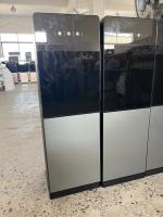 China Glass Double Door Household Water Dispenser for Hot and Cold Drinks for sale