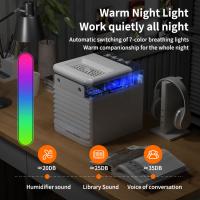 China Mini USB Mobile Small Water-Cooled Air Conditioner with 3-Speed Fan and Water-Cooling for sale