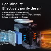 China Portable Desktop USB Water Cooling Fan Mini Air Cooler Fan for Home and Office for sale