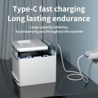 China Portable Desktop USB Water Cooling Fan Mini Air Cooler Fan for Home and Office for sale
