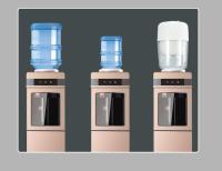 China Stand Water Dispenser with Lock Intelligent Barreled Water Hot and Cold Electric Gold for sale