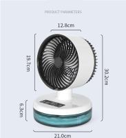 China Household Mini 900 ml Air Conditioning Fan Portable USB Rechargeable Spray Air Cooler for sale