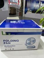 China Compact and Powerful Our 1500mAh Battery Foldable Fan for Air Circulation on the Go for sale
