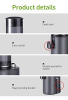 China Big Mouth Cold Press Commercial Fruit Juicer Multifunctional Electric Juicer 350W for sale
