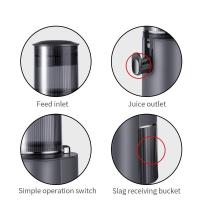 China 350W Slow Juicer Automatic Big Mouth Cold Press Juicer Machine for Commercial Household for sale