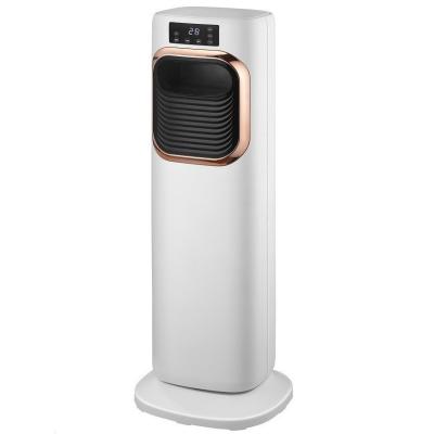China Silk Screen Printing Pattern Dual-purpose Air Conditioning Fan with 3-second Heating for sale