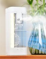 China Portable Desktop Cold Air Fan with Night Light and Adjustable Height Box Size 21.2kg for sale