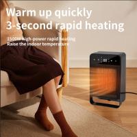 China Portable 1500W Electric Fan Heater for Winter Room Household Space PTC Ceramic Heater for sale