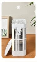 China Hotel Table Fans Desktop Water Cooling Spray Air Conditioner with USB Mini Air Cooler Fan for sale