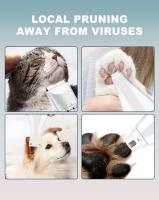 China 20*10*6.2cm 4 In 1 USB Rechargeable Electric Pet Grooming Kit for Dog Cat Hair Trimmer for sale