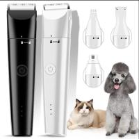 China 4 in 1 Pet Professional Grooming Set Electric Hair Clipper and Shaver for Household for sale