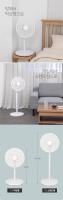 China 6-Blade Floor Fan for Air Circulation at Three Wind Speeds and 6 Blades for sale