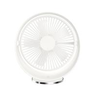 China 360 Degree Rotatable USB Charging Desktop Fashion Cooling Table Fan with 5 Rotary Vanes for sale