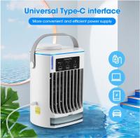 China Electric Mini Air Conditioner Portable Cooler Fan for Office Table 2 Pc Water Cooling for sale