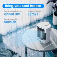 China USB Air Conditioner Mini Desktop Cooling Fan for Home Dormitory Office 168*145*225 mm for sale