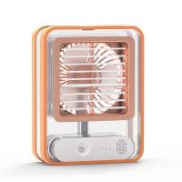 China USB Power Source Portable Mini Air Cooler Fan for Desk Table Water Mist Outdoor Fans 2pics for sale