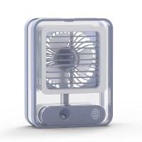 China USB Power Source Portable Mini Air Cooler Fan for Desk Table Water Mist Outdoor Fans 2pics for sale