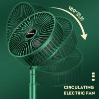 China USB Rechargeable Foldable Desktop Table Fan with 3 Adjust Speed Multifunctional Design for sale