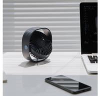 China DC5V/1A 4.2W Battery Type Rechargeable Desktop Air Cooling Fans with 3X Speed Mode for sale