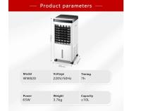 China Household Cooling Fan 10L Water Tank Large Capacity Air Conditioning Fan Remote Control for sale