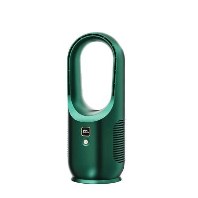 China Rechargeable Desktop Bladeless Fan with Battery Power Source 145*145*370MM Dimensions for sale