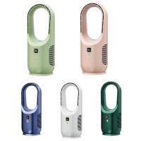 China Timer Function Desktop Bladeless Fan Private Mold NO Lithium Battery Rechargeable for sale