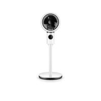 China 35w Portable Pedestal DC Electric Stand Air Cooler Fan and 120 Degree Air Supply Angle for sale