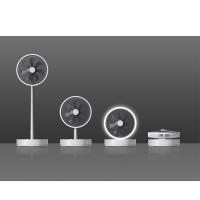 China Three Wind Speed 25w Indoor Ac 220v Portable Mini Pedestal Electric Floor Standing Fans for sale