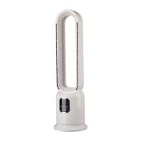 China Plastic Standing Tower Air Cooling Home And Office Intelligent Bladeless Leafless Fan for sale