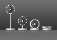 China Intelligent Telescopic Electric Fan Stand with Mechanical Control HY-350-10 HY-350-12 for sale