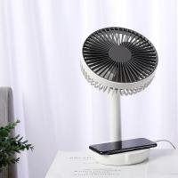 China Dimensions L x W x H Inches 170*138*270mm Portable Electric Table Fan in Pink for sale