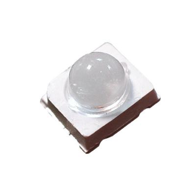 China 2835 Dome Narrow Beam SMD LED 15° 30° Red 620nm IR 730 850 940nm for Automotive Traffic Warning Beauty Mask IR Detector for sale