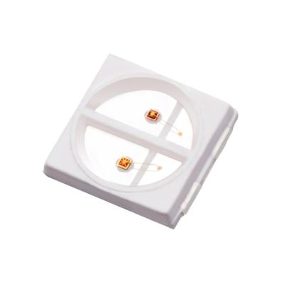China 3030 Dual Chip SMD LED Red 660nm IR 850nm Flat Lens High Brightness for Photon Facial Mask for sale