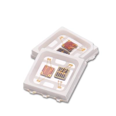 China 1W 3030 Dual Channel SMD LED Red 660-665nm IR 850-855nm Independent Circuit Flat Lens for sale