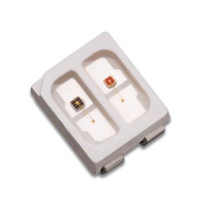 China 3528 Dual Chip Red IR SMD LED 620-625nm 850-860nm 0.1W for Beauty Phototherapy for sale