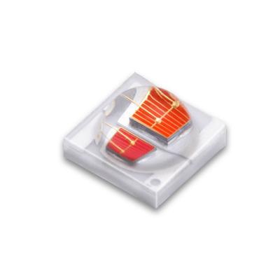 China 3535 Dome Dual Color Red Yellow SMD LED 3W 620nm 590nm Bi-Color for Phototherapy Beauty Equipment for sale