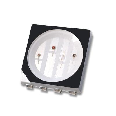 China Black Face 5050 4-in-1 Silicone LED Chip 8-Pin 0.8W for Medical Phototherapy Facial Mask for sale