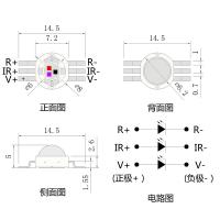 China Lumileds-Style 3-in-1 Medical LED 9W 660nm 850nm 415nm for Anti-Aging Phototherapy for sale