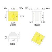 China Custom 3535 Ceramic White LED 3W 4000-4500K High CRI for Surgical Lamps Commercial Lighting for sale