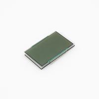 China Custom Segment HTN Positive LCD Display 105×68×5.5mm Pin Connected Transflective Screen for sale