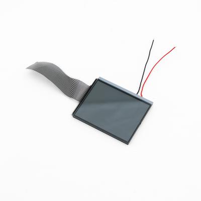 China 75.6x45.23mm Custom Segment TN LCD Screen Positive Transflective Zebra Paper Display for sale