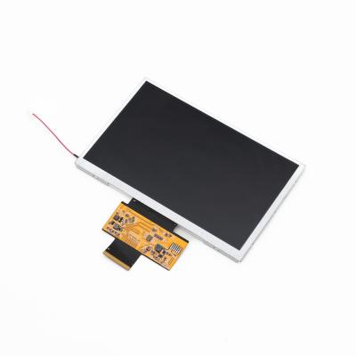 China 7 Inch 800x480 Resolution TFT LCD Module with PCAP Touch Anti-Glare Screen for sale