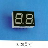 China 0.28 inch 2-digit 7-segment LED display with DIP package for compact devices and battery-powered projects for sale