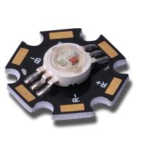 China 9W RGB High Power LED Bead 3 in 1 Red Green Blue Chip 140 Degree Aluminum PCB for Stage Light for sale