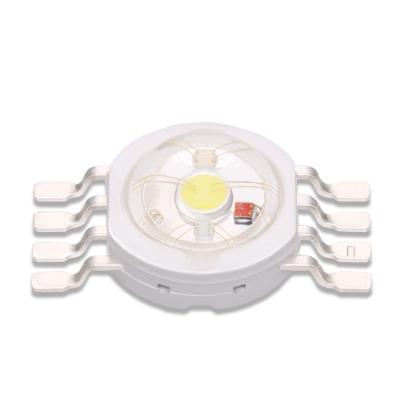 China 4W High Power RGBW 4-in-1 LED Chip 8 Pin Multi Color 140° Wide Angle for Stage Landscape Lighting for sale