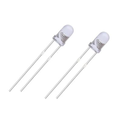 China F5 5mm Round Head Ultra Bright LED Diode 20° Narrow Beam Angle 20000mcd for DIY Electronics for sale
