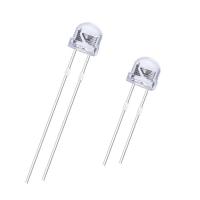 China F5 5mm Straw Hat LED Diode 120° Wide Angle Multi-Color Through-Hole for DIY Electronics for sale