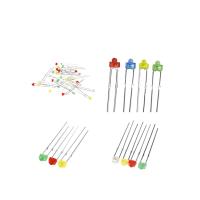 China 1.8mm Mini Butterfly LED Diode with High Brightness and Long Pin for Compact Electronics for sale