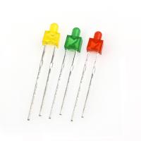 China 2mm Nipple-Type Through-Hole LED Diode with Multi-Color Versatility and Long Lifespan for sale
